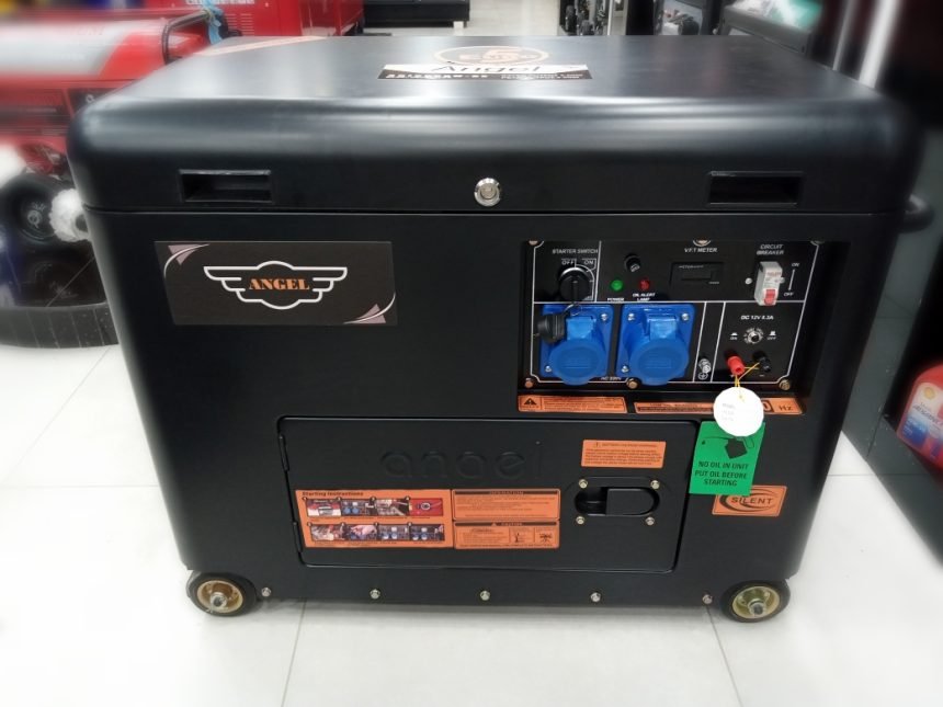 AG 19000 DXS 16 KVA ( 12000 Watts) Petrol + Gas Canopy Generator ...